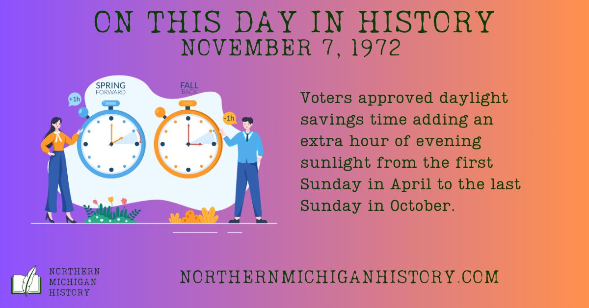 Michigan’s History with Time Changes | Northern Michigan History
